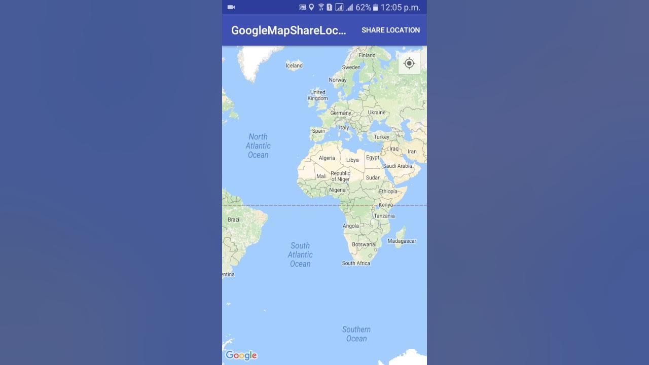 Current location google map and map box share to friends android - YouTube