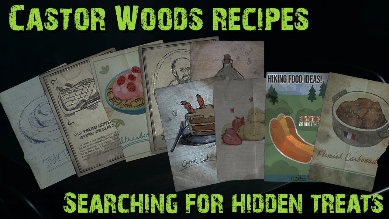 How to find all 9 hidden food recipes in Castor Woods – Dying Liight ...
