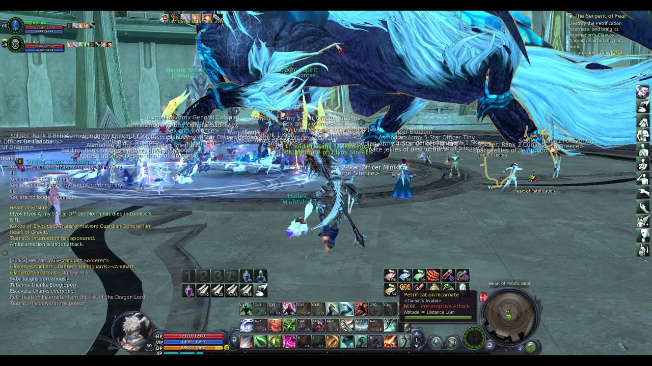 Tiamaranta Siege, Heart of Pertification - Aion 3.0 - YouTube