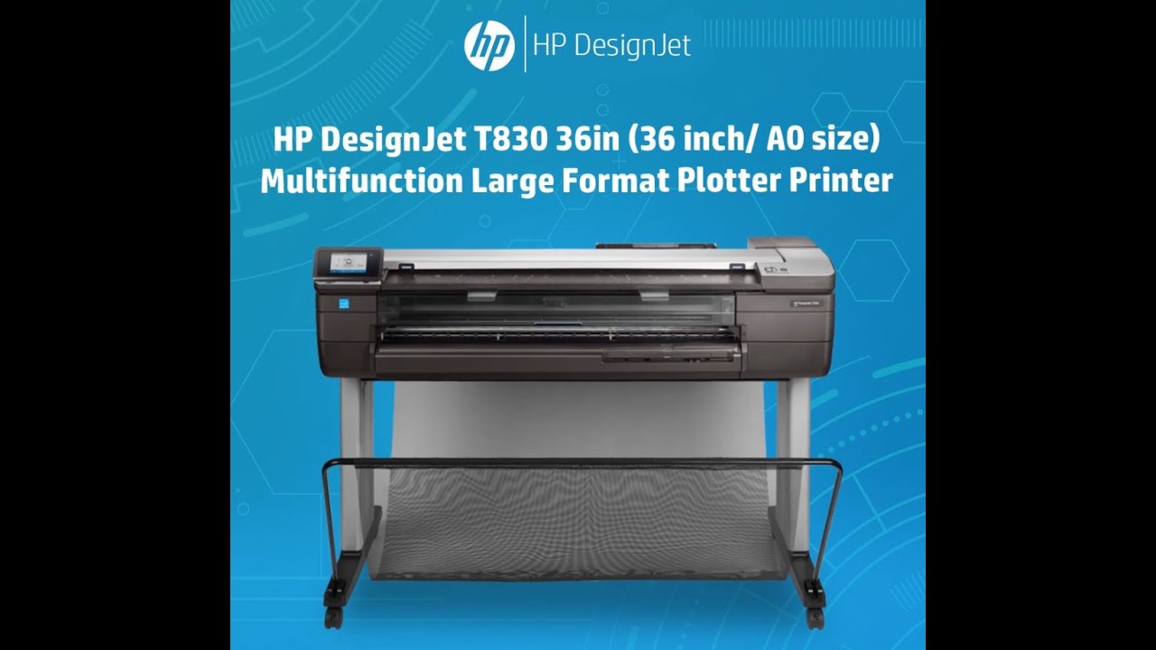 HP DesignJet T830 36 Inch A0 Size Large Format Printer hp-designjet-t830-36-inch-a0-size-large-format-printer
