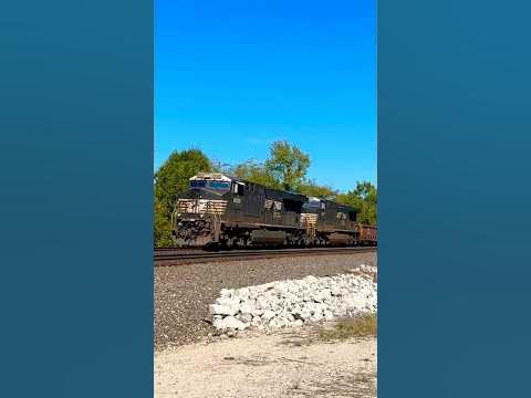 NS 61C Glides Through Otis, IN - YouTube