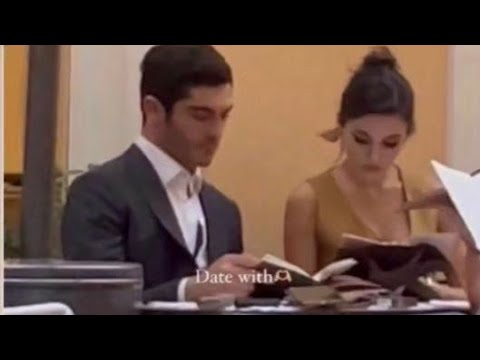 Hande Ercel Ve Burak Denizin İki Yabancı Setinden İlk Birlikdelik Görüntüleri Geldi.
