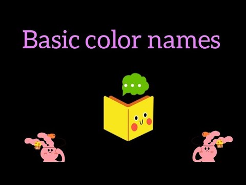 color names learning for kids and teachers/parents #color #colornames # ...