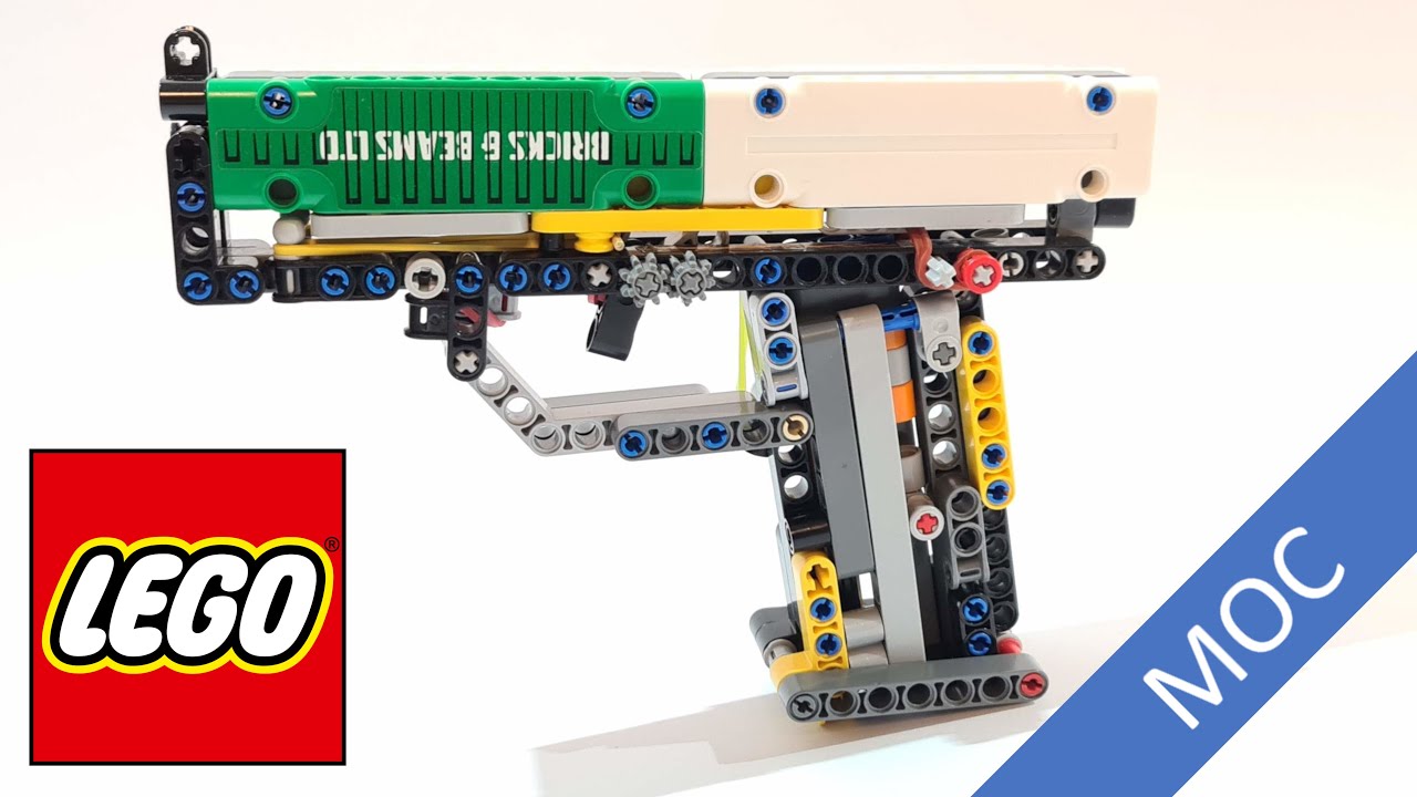 LEGO GLOCK Gun - Fully Operational - YouTube