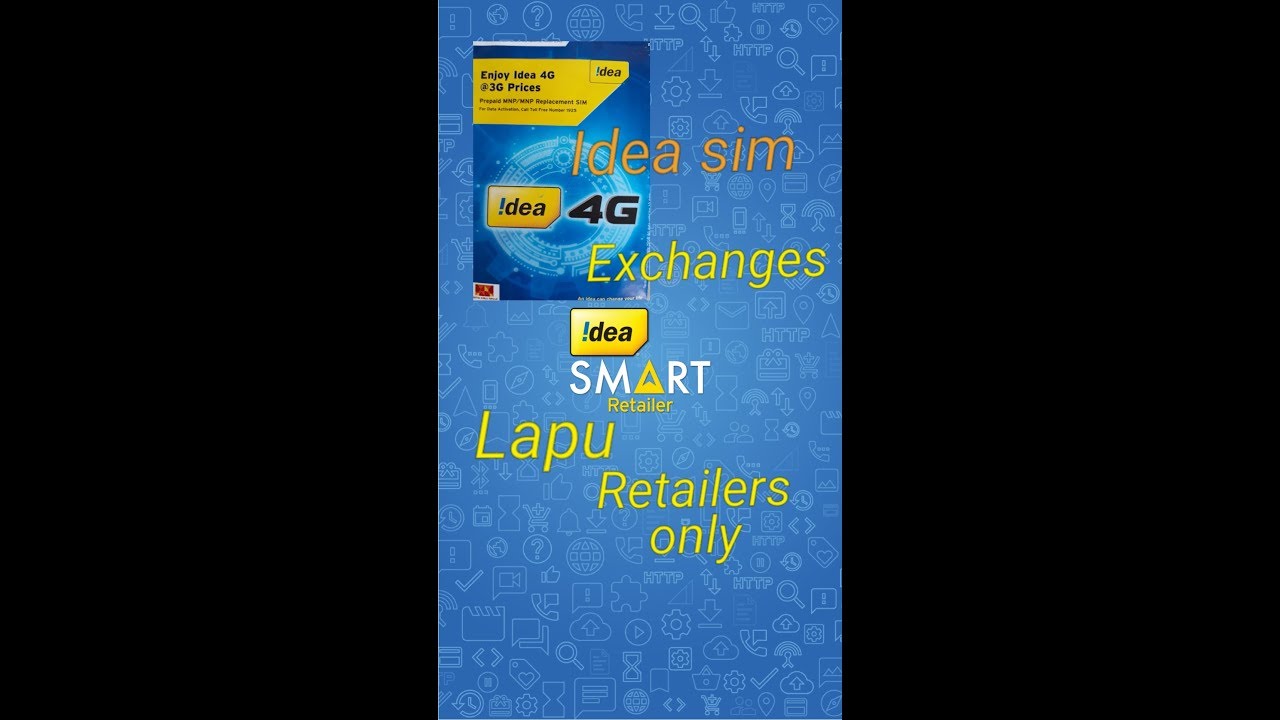 Idea sim replacement & idea smart retailer App "all in one" - YouTube