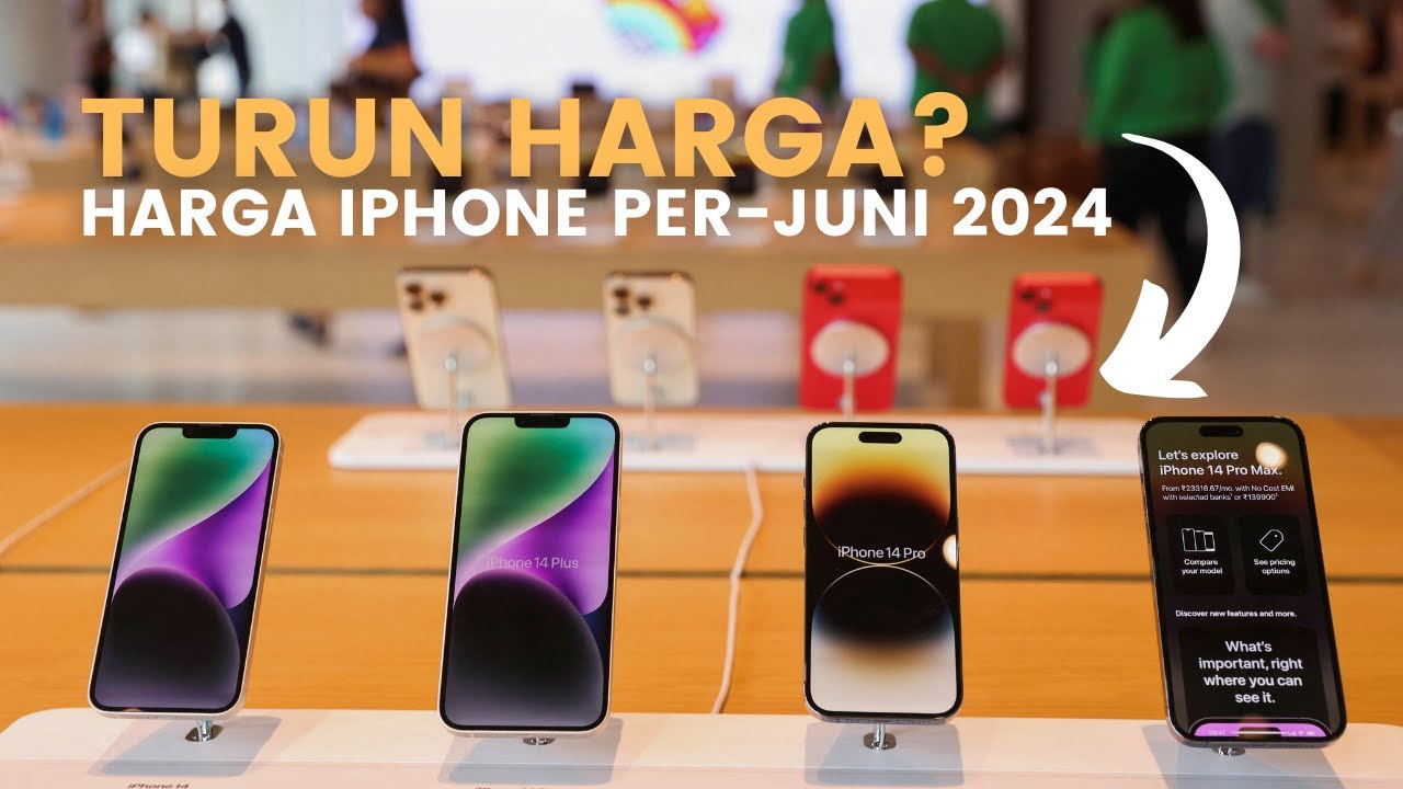 Ada Diskon? Harga iPhone Resmi iBox dan Digimap Per-Juni 2024 - YouTube