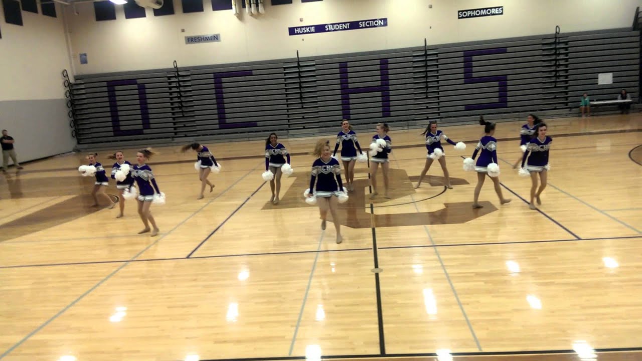 2014 DCHS Poms Freshmen Orientation - YouTube