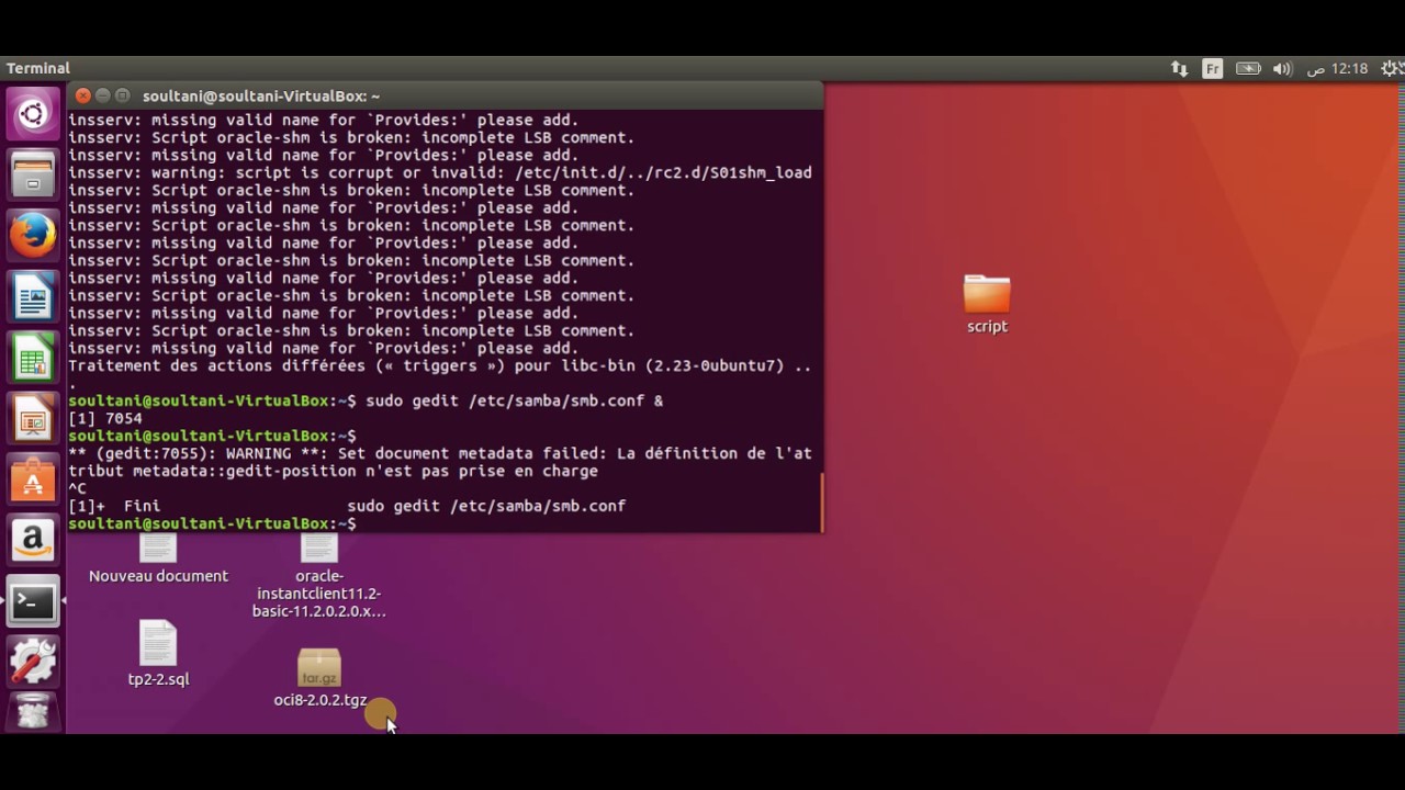 installation & configuration serveur Samba - YouTube