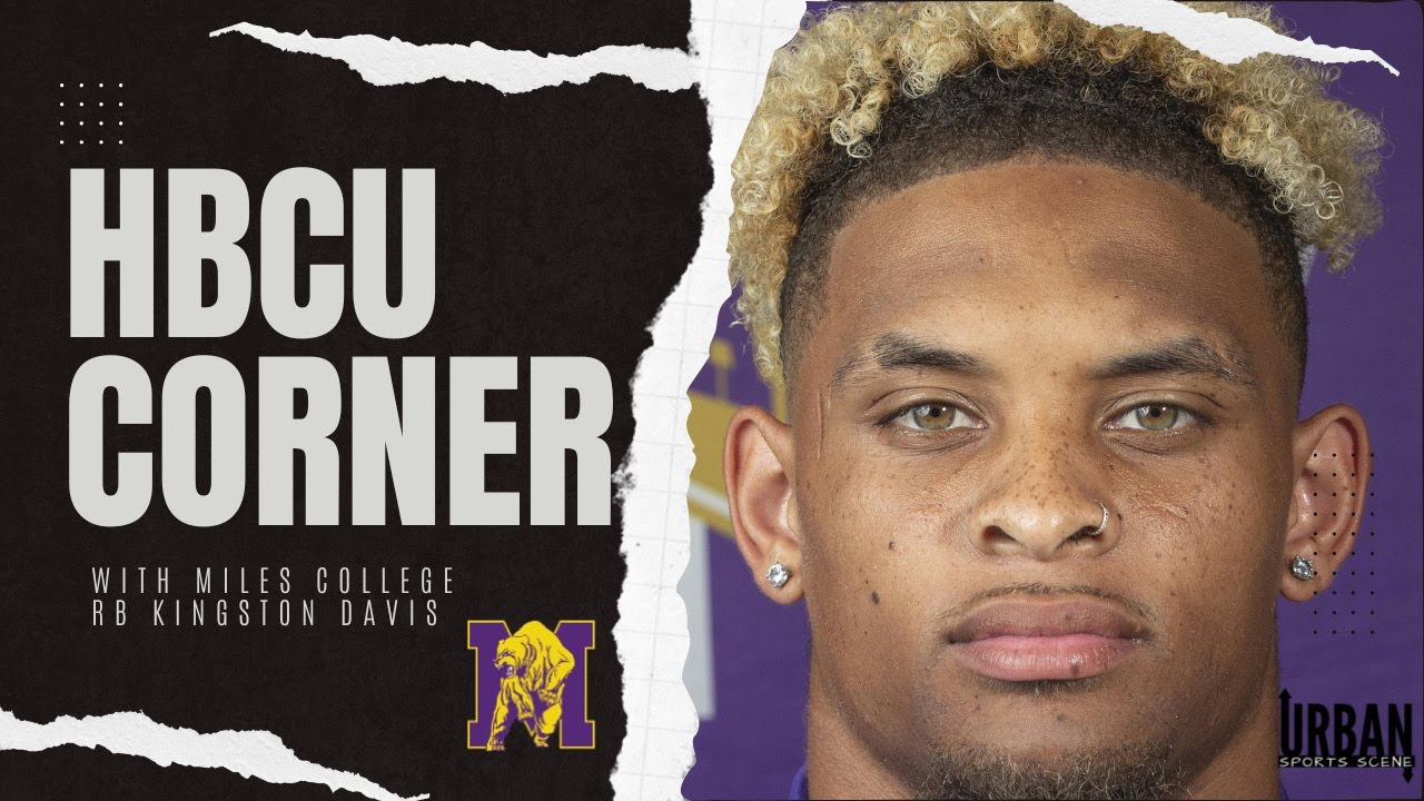HBCU Corner: Miles College running back Kingston Davis - YouTube