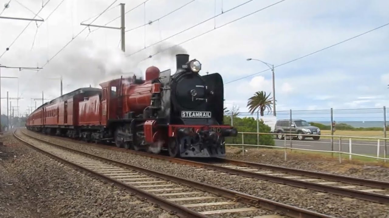 Steam Trains Around Vic - YouTube