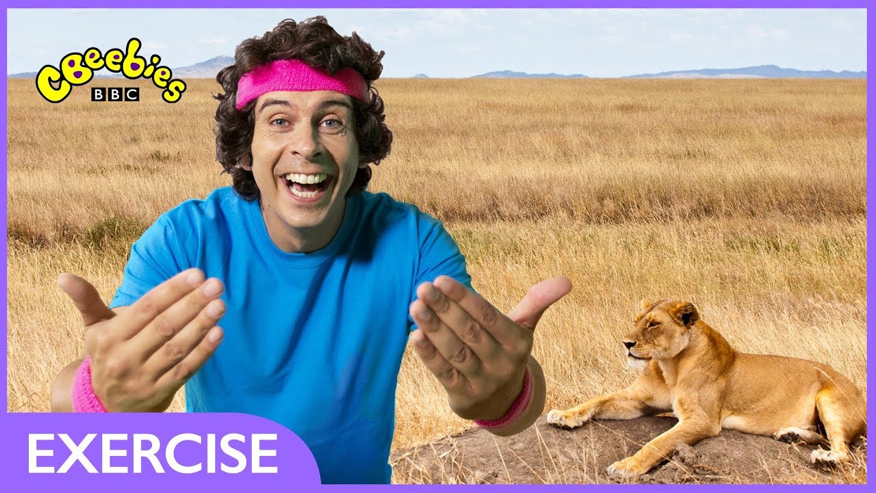 CBeebies | Andy's Wild Workouts | African Savannah - YouTube