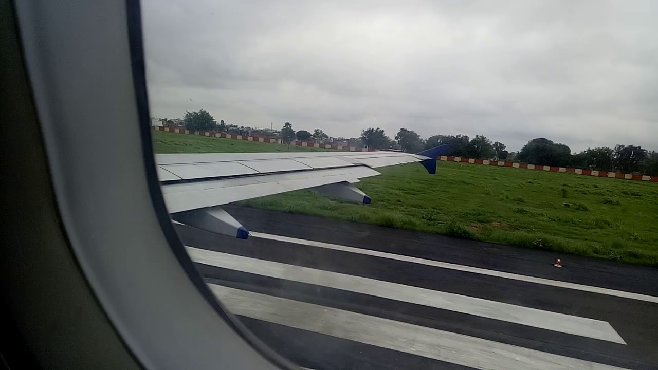 Flight take off to runway - YouTube