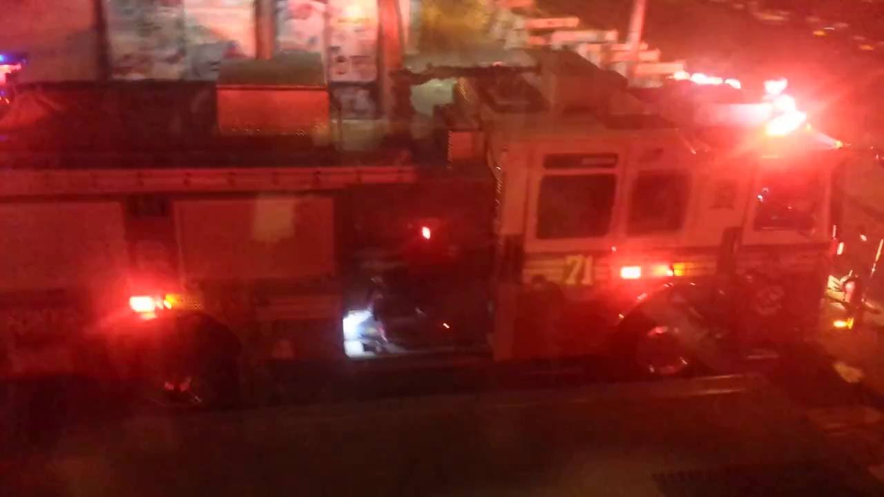 Quick Catch of FDNY Engine 71 Responding - YouTube