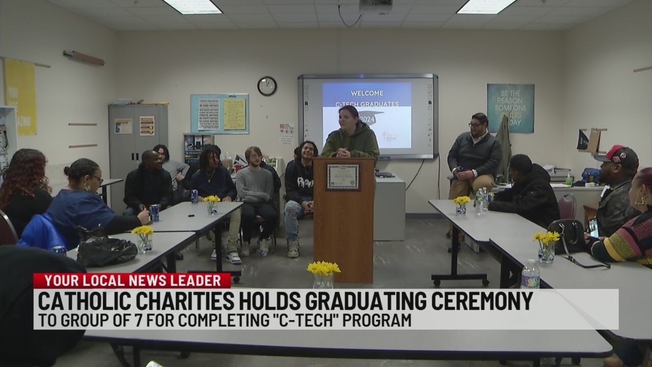 Catholic Charities holds graduation ceremony for C-Tech training ...