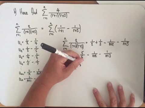 3 Method of Differences - Partial Fractions - YouTube