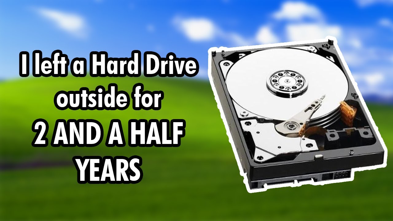 I left a Hard Drive outside for 2 AND A HALF YEARS - YouTube