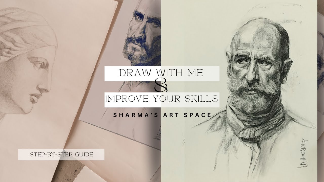 Draw With Me | Improve Your Drawing Skills | Step-by-Step Art Tutorial ...