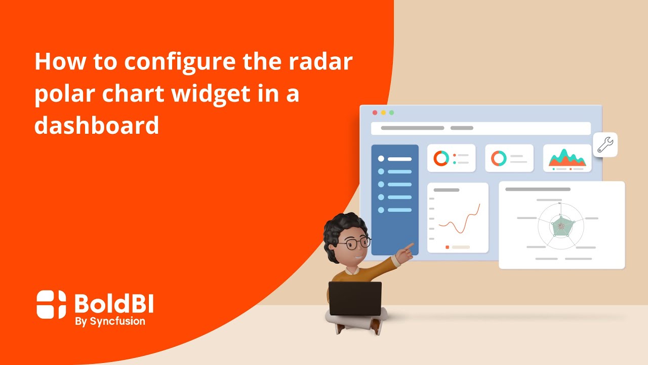 How to Configure the Radar Polar Chart Widget in a Dashboard - YouTube