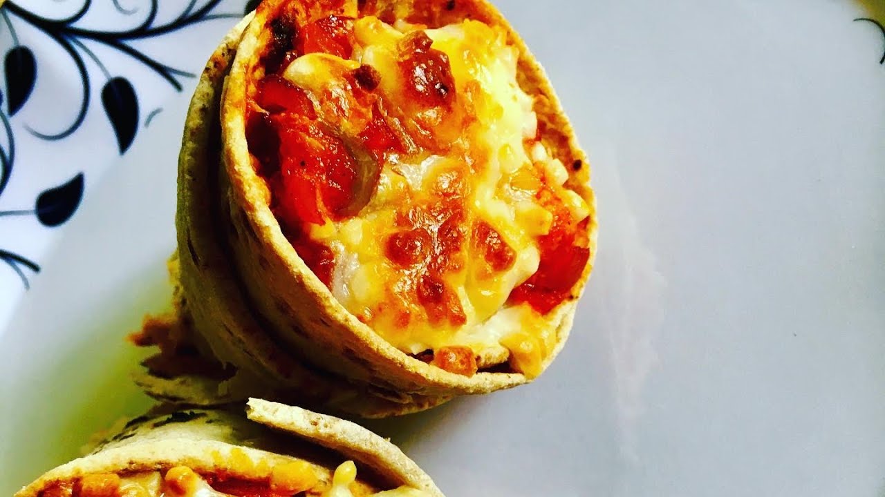 Whole wheat conizza😋😋 - YouTube