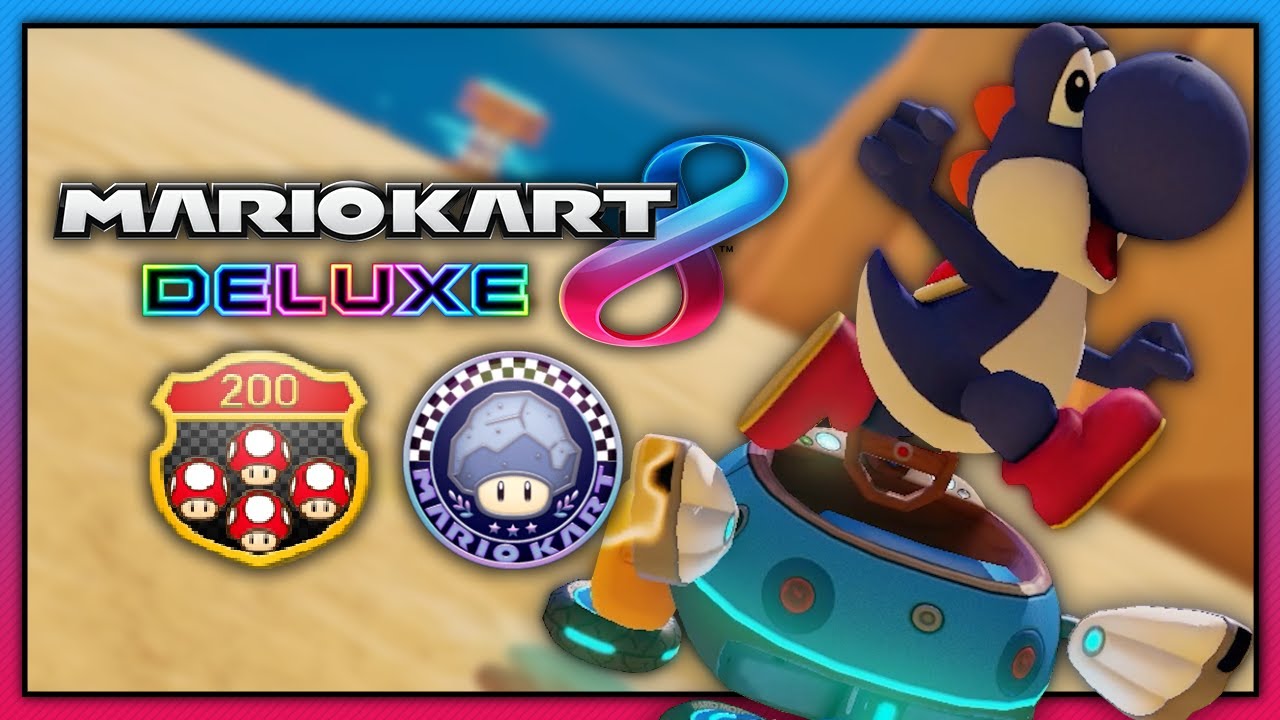 Mario Kart 8 Deluxe | #53 | 200cc Rock Cup - YouTube