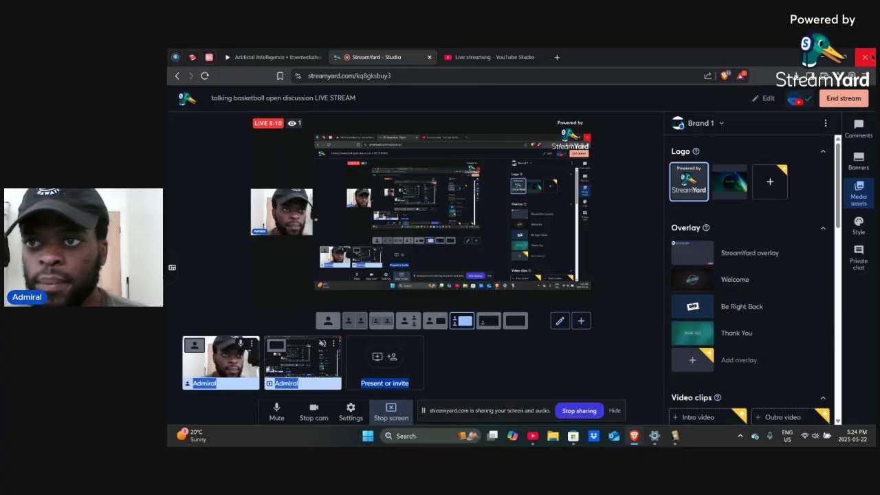 talking basketball open discussion LIVE STREAM - YouTube