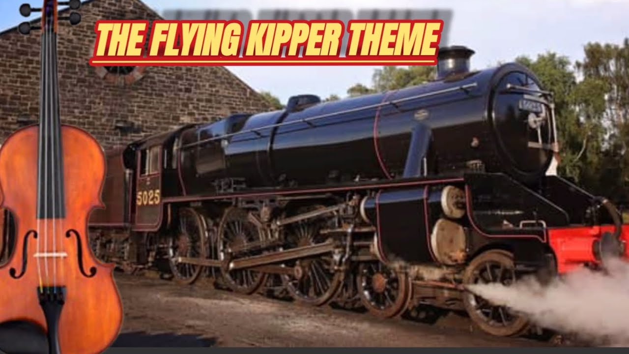 "The Flying Kipper Theme" With real Black 5 engine photos ( Adam Guzik ...