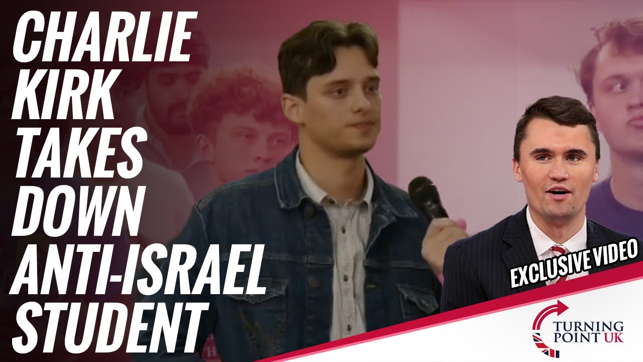 Charlie Kirk Takes Down Anti-Israel Student - YouTube