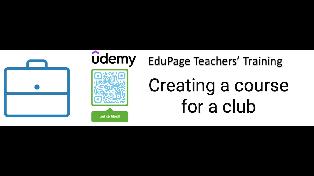 2.4 EduPage Teachers' Training. Creating a course for a club - YouTube