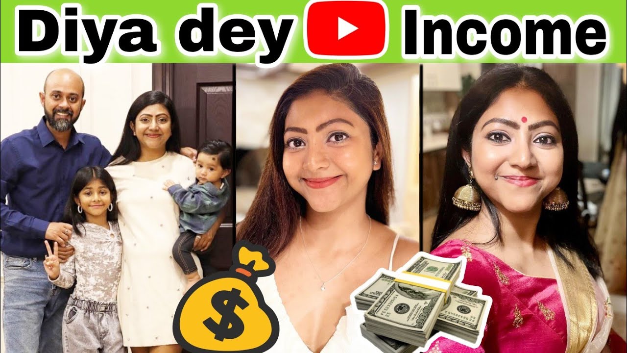 diya dey estimated youtube income (monthly income)💰 how much #diya_dey ...