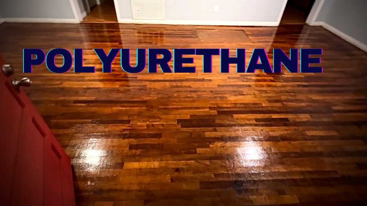 How to apply polyurethane on hardwood floors - YouTube
