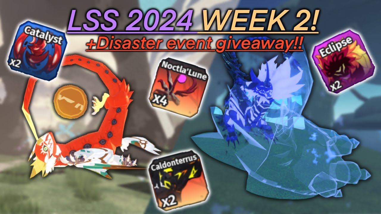 Creatures of Sonaria LSS Wk 2 (Disaster Giveaway!) - YouTube