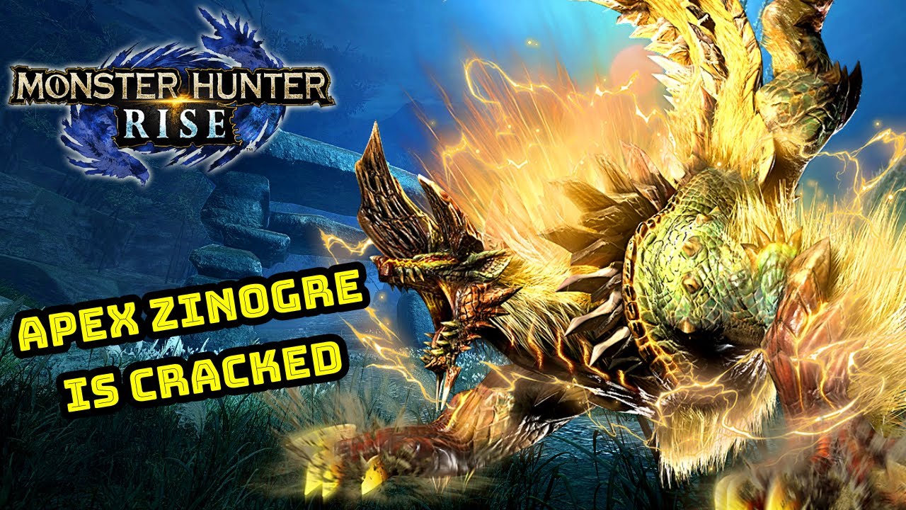 Monster Hunter Rise | APEX ZINOGRE First (No Rampage) Hunt - YouTube