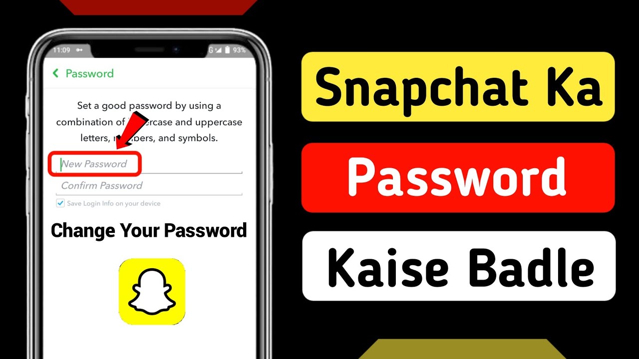 Snapchat Ka Password Kaise Change Kare|Snapchat Password Kaise Badle ...