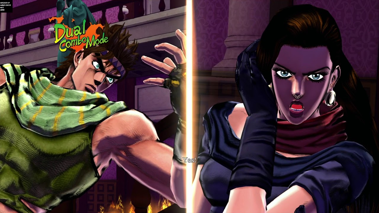 JoJo Bizarre Adventure: Just a random match - YouTube