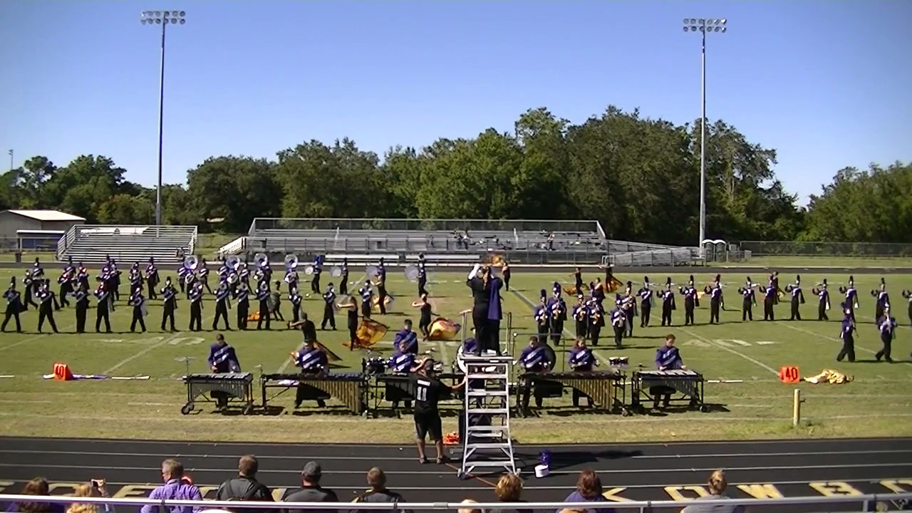 Alex CHS Marching Band 1st Movement 2016 - YouTube