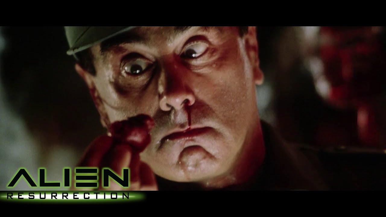 General looks on his own brain - Alien: Resurrection (1997) HD - YouTube