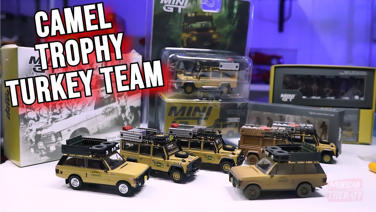 SEMAKIN BANYAK VARIANNYA, MINI GT LAND ROVER DEFENDER 110 CAMEL TROPHY ...