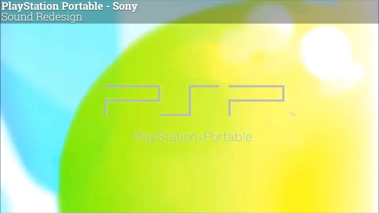 PlayStation Portable Startup Sound Redesign - YouTube