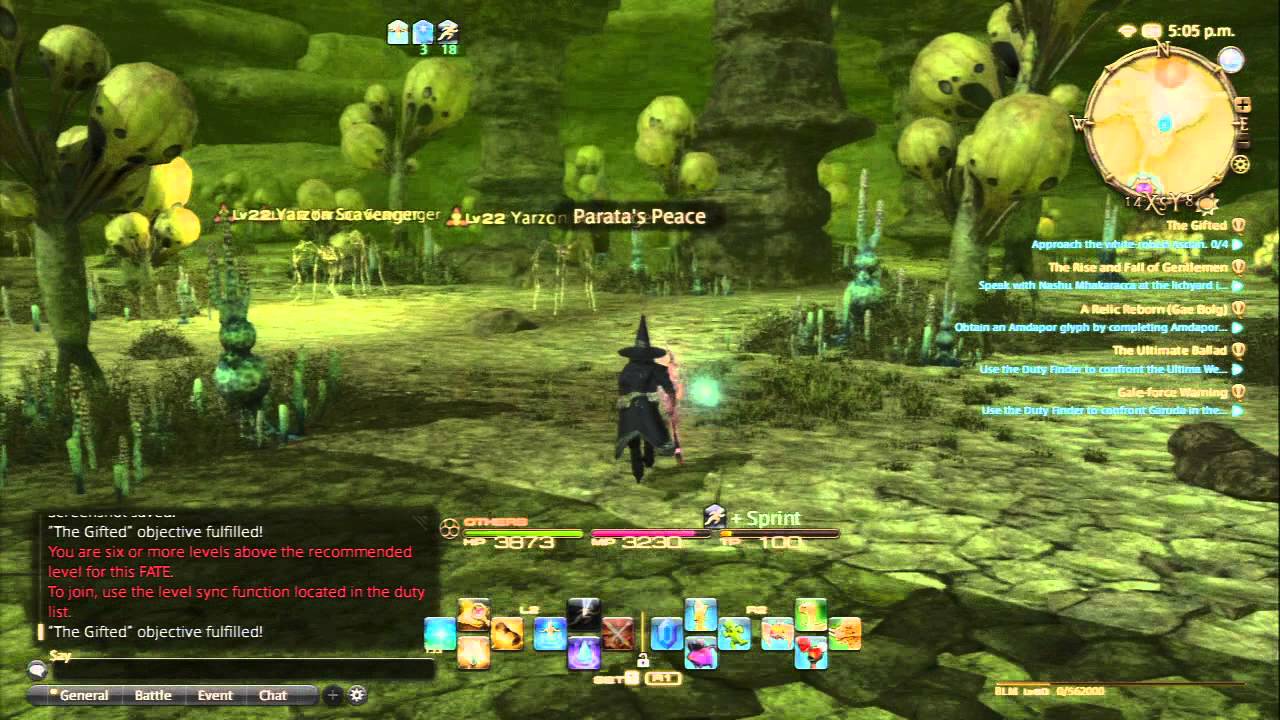 Final Fantasy 14: ARR - The Gifted (Battle and cutscene) - YouTube