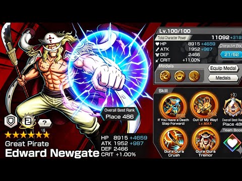 THE EARTHQUAKE IS BACK! 🌎 EX Whitebeard Rank 486 Gameplay is UNSTOPPABLE! | OPBR