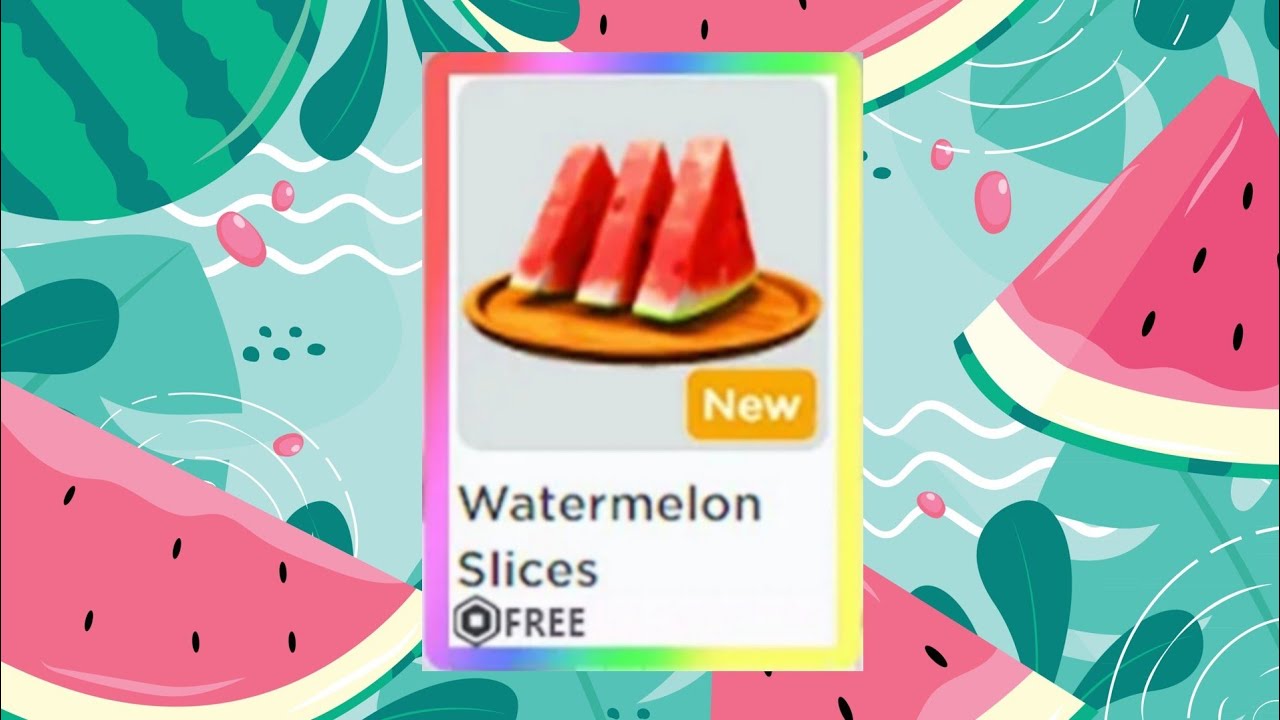 Get This Watermelon 🍉 Slice*effect* before It's deleted by roblox 😭 ...