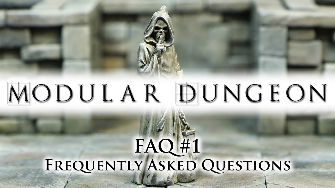 Modular Dungeon: FAQ #1 (Kickstarter project powered by TWS) - YouTube