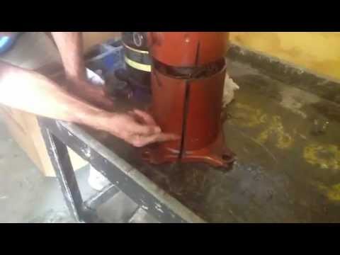 What's inside of Trane scroll compressor - YouTube