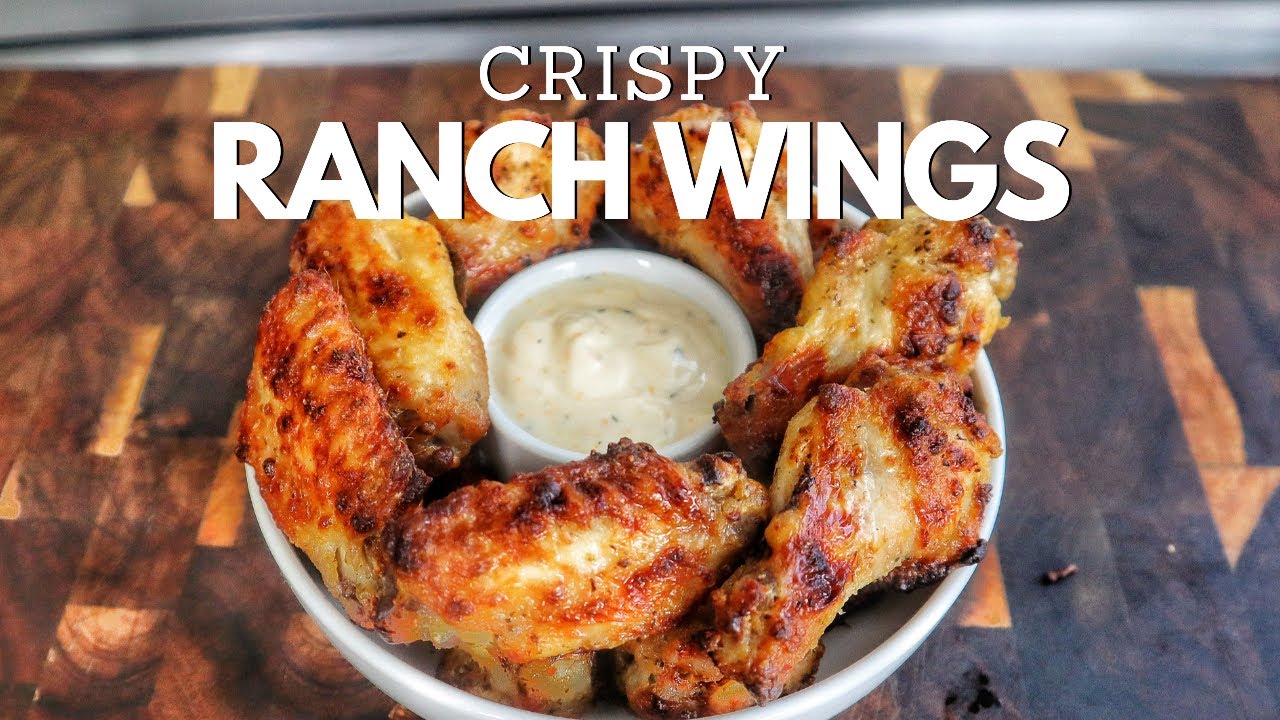How To Make CRISPY Ranch Wings In Air Fryer - YouTube