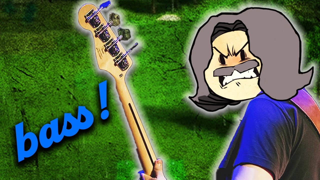 DAD plays bass! - YouTube