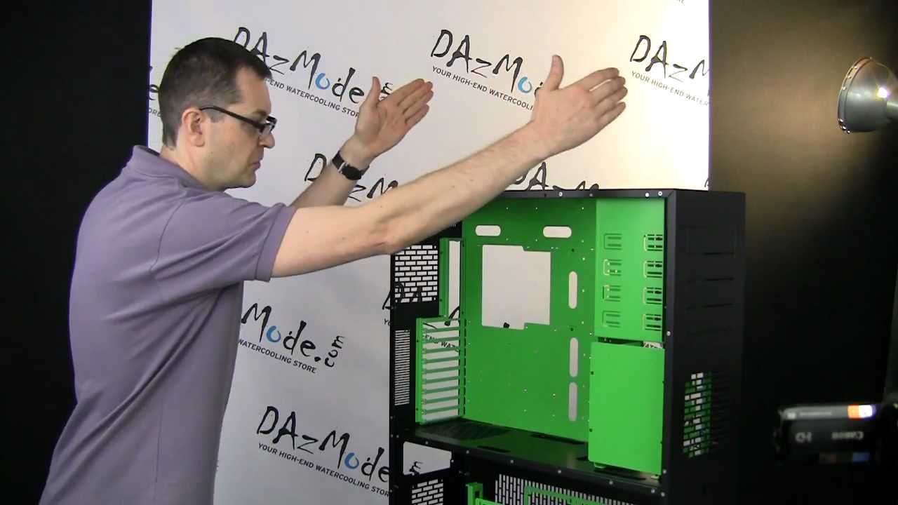 LD Cooling LD-V8 PC Case Review - DazMode Venom Build - YouTube