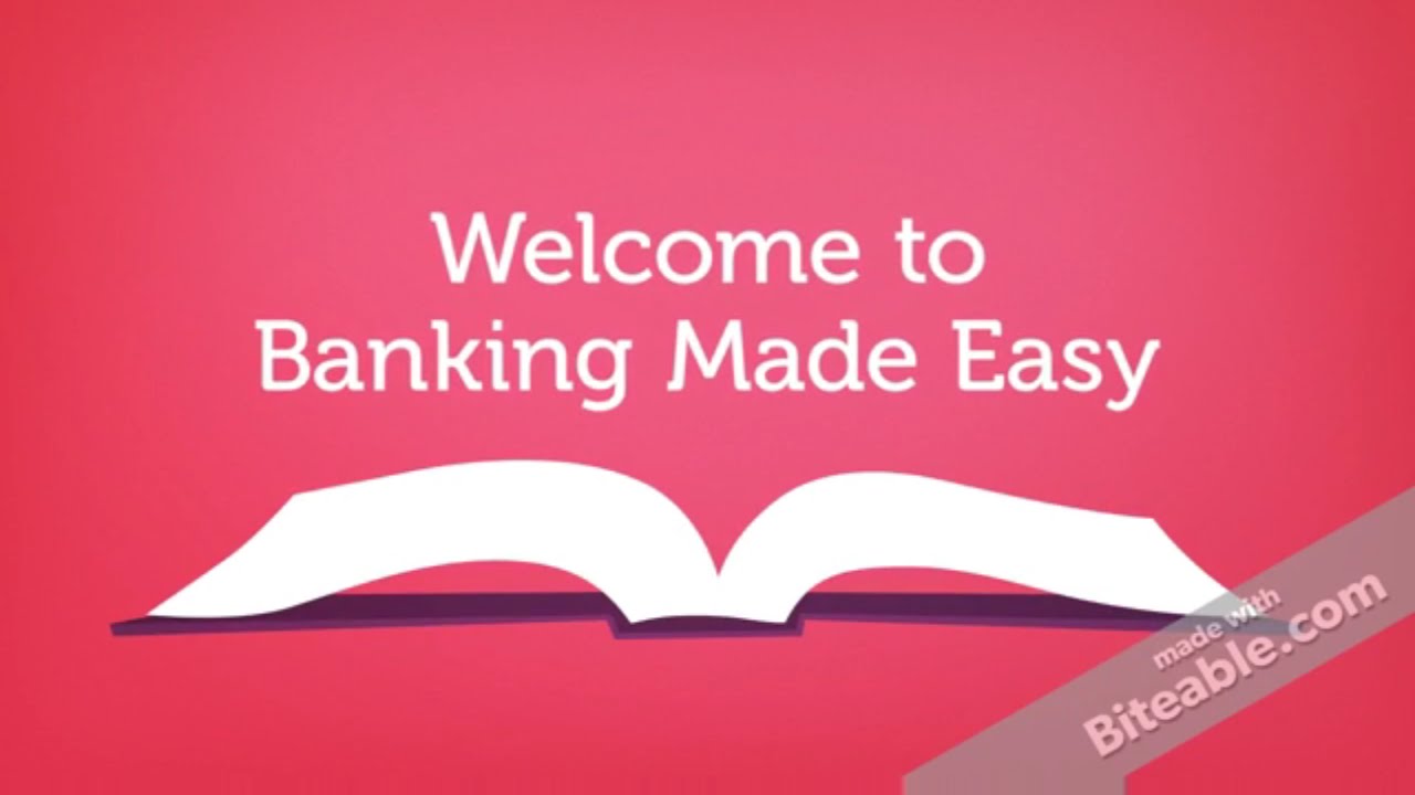 BANKING MADE EASY-- OFFICIAL ROLE - YouTube