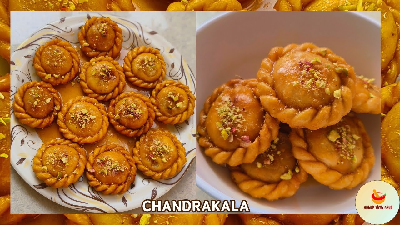 Chandrakala gujiya| होली की सबसे पसंदीदा पकवान| रस भरी चंद्रकला गुजिया ...