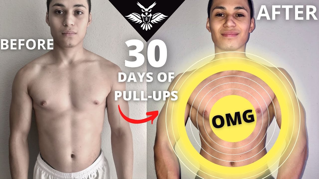 Pull-Ups Everyday for 30 Days TRANSFORMATION - YouTube