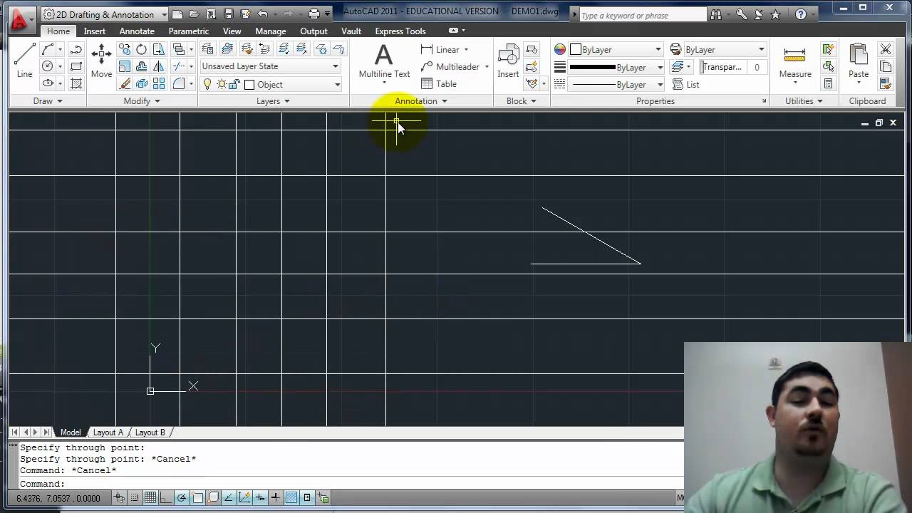 Construction Line AutoCAD 2011 YouTube construction-line-autocad-2011-youtube